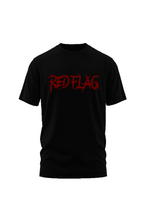 RED FLAG - 'Label' T-Shirt – Red Flag Shop